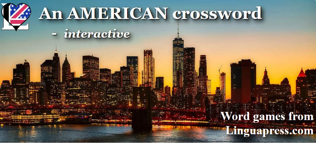 American crossword | advanced level ESL English